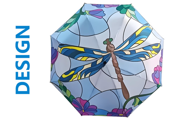 Design Customized Content for Branded Umbrella